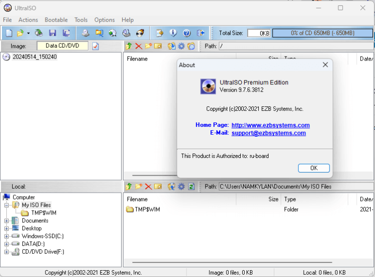 Tải UltraISO 9.7.6 Full Key bản quyền mới nhất - HiSofts