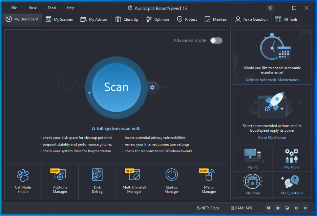 Auslogics BoostSpeed Pro 13.0.0.8 - HiSofts