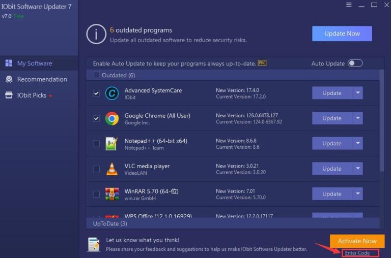 IObit Software Updater Pro 7.0.0.16 - HiSofts